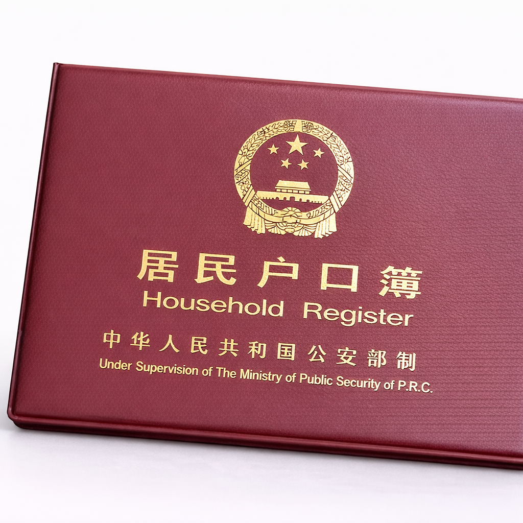 Notarized English translation of Chinese household register – Landz